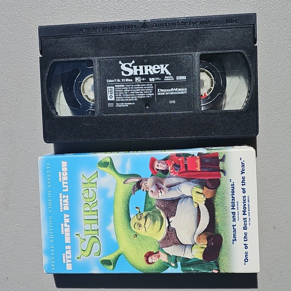 Media | Shrek Special Edition Vhs Tape | Poshmark